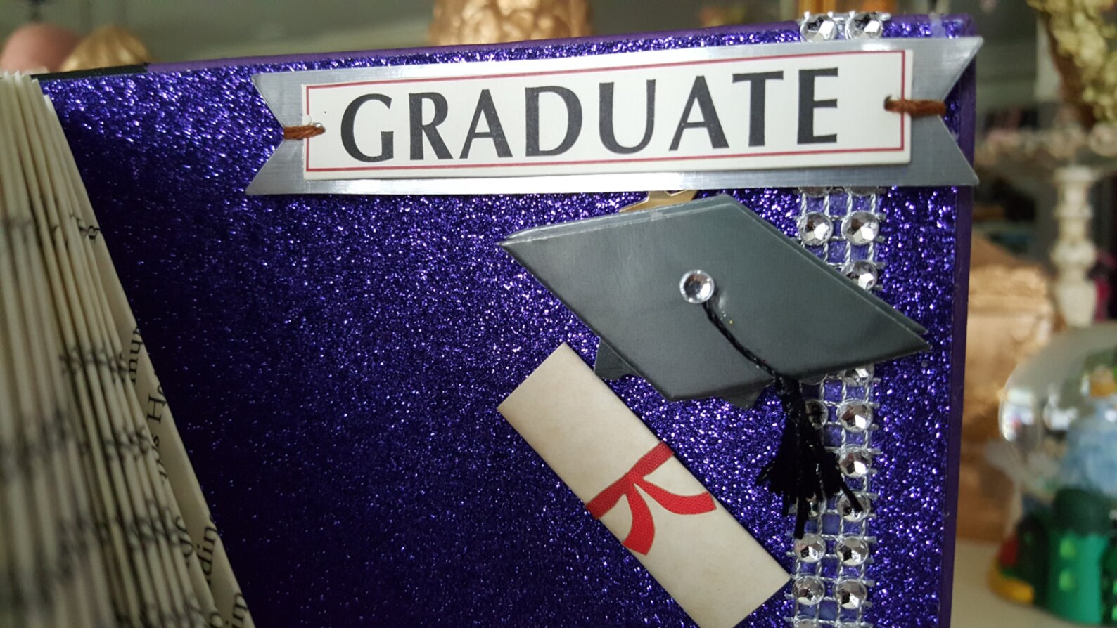 Graduation Folded Book Art Graduation Gift High School | Etsy