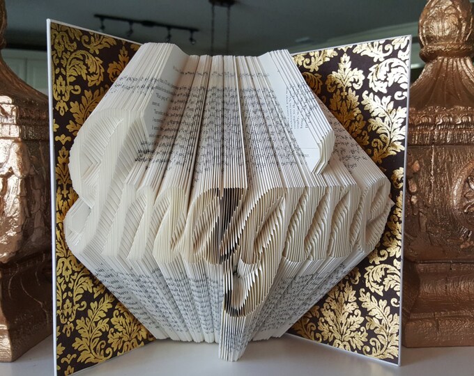 Imagine Folded Book Art, College Graduation Gift, Gift Ideas, Friends ...