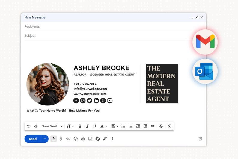 Extended License of Our Email Signature Templates for Teams - Etsy