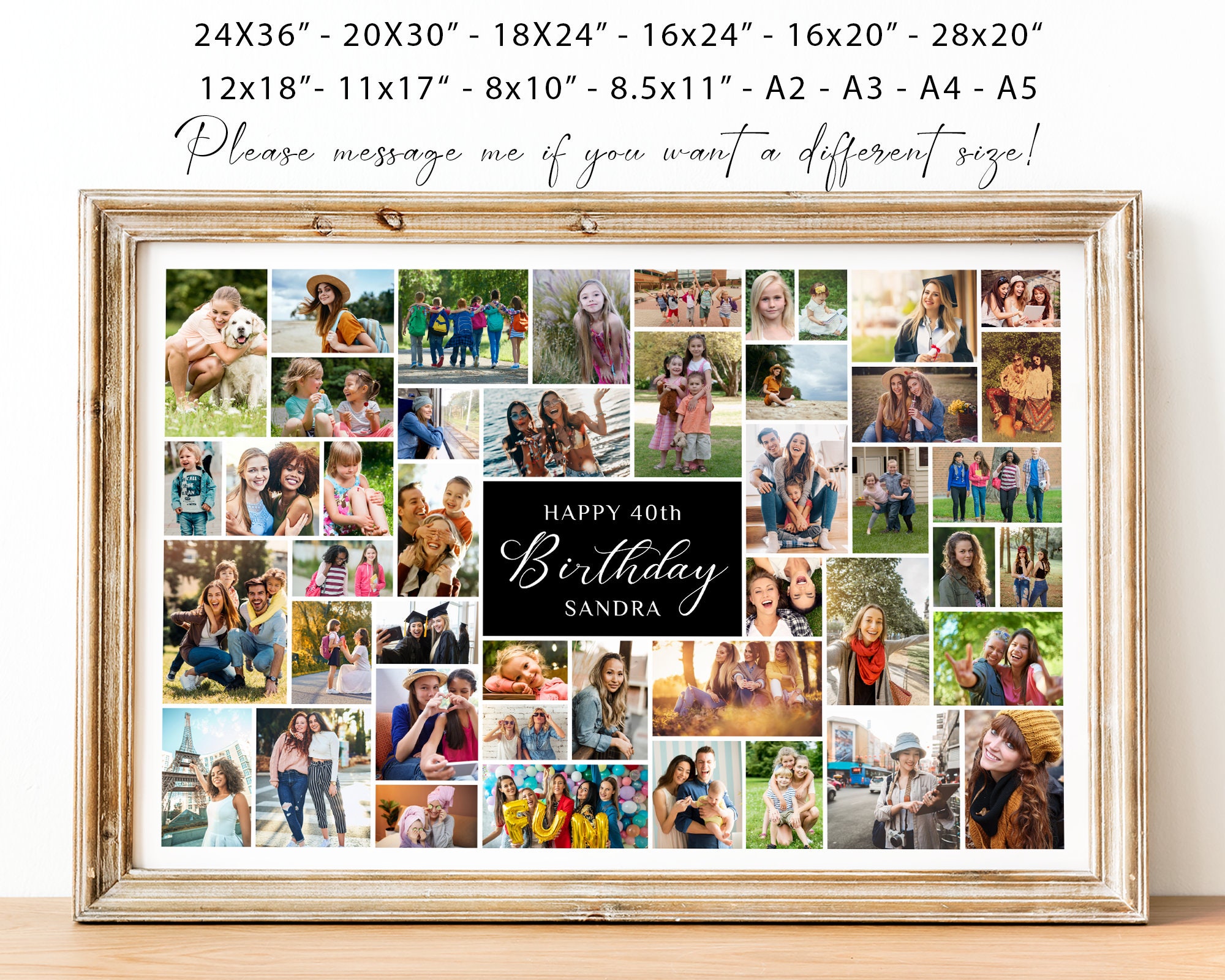 Birthday Collage Template Free Happy Birthday Collage Templates