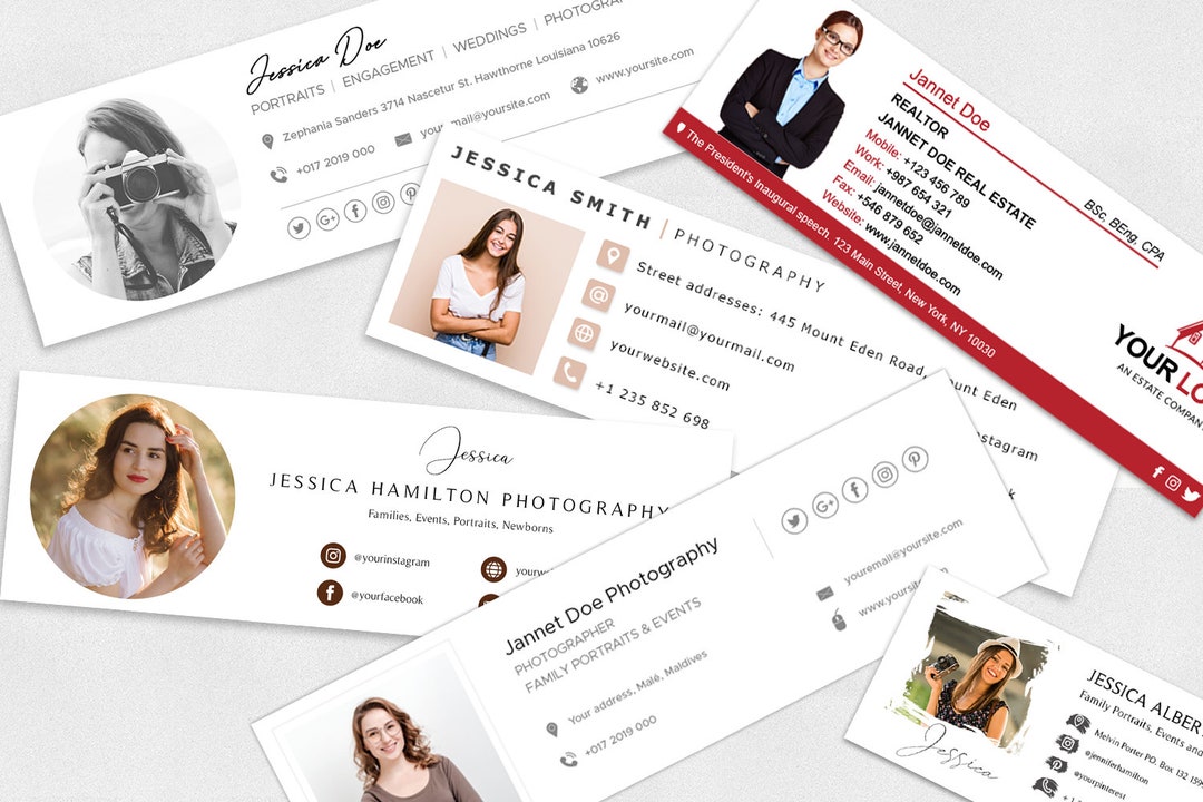 Extended License of Our Email Signature Templates for Teams - Etsy