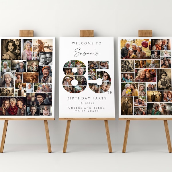 85th Birthday Posters - Etsy