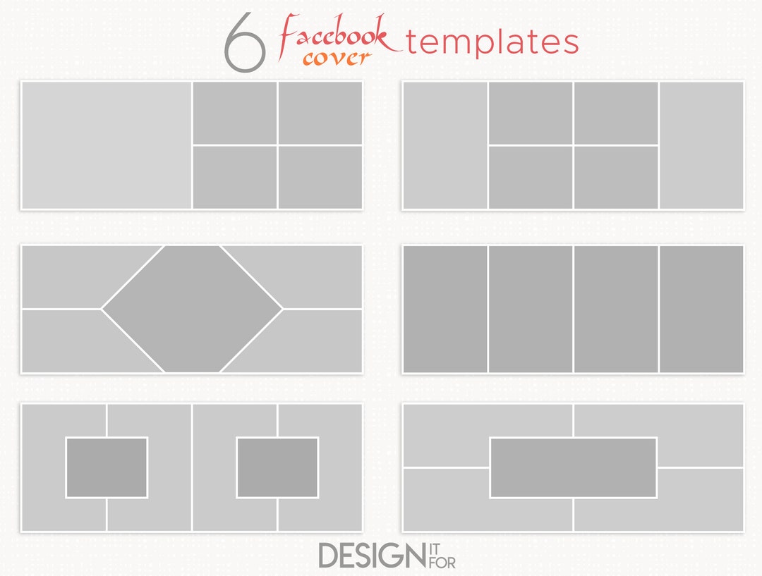 Facebook Cover Template Photography, Facebook Collage Cover PSD for ...