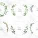 Eucalyptus Wreath Gold Frame Clipart PNG SVG, Greenery Wreath Leaves ...