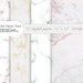 Marble Digital Paper Pack, Marble Texture, Gold Marble, White Marble ...