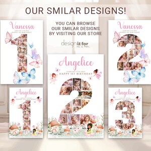 Butterfly Milestone 3rd Birthday Sign Third Birthday Number - Etsy