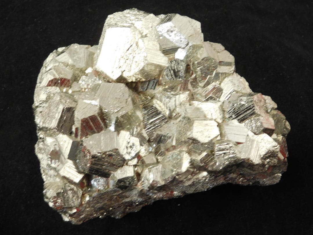 Wow BIG AAA Dodecahedron PYRITE Crystal Cluster 100% Natural Peru ...