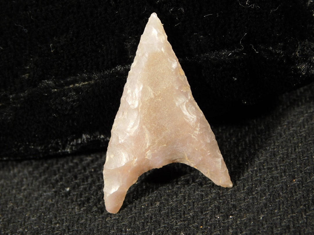 Ancient Deep CONCAVE Base Form Arrowhead or Flint Artifact Niger 6.55 ...
