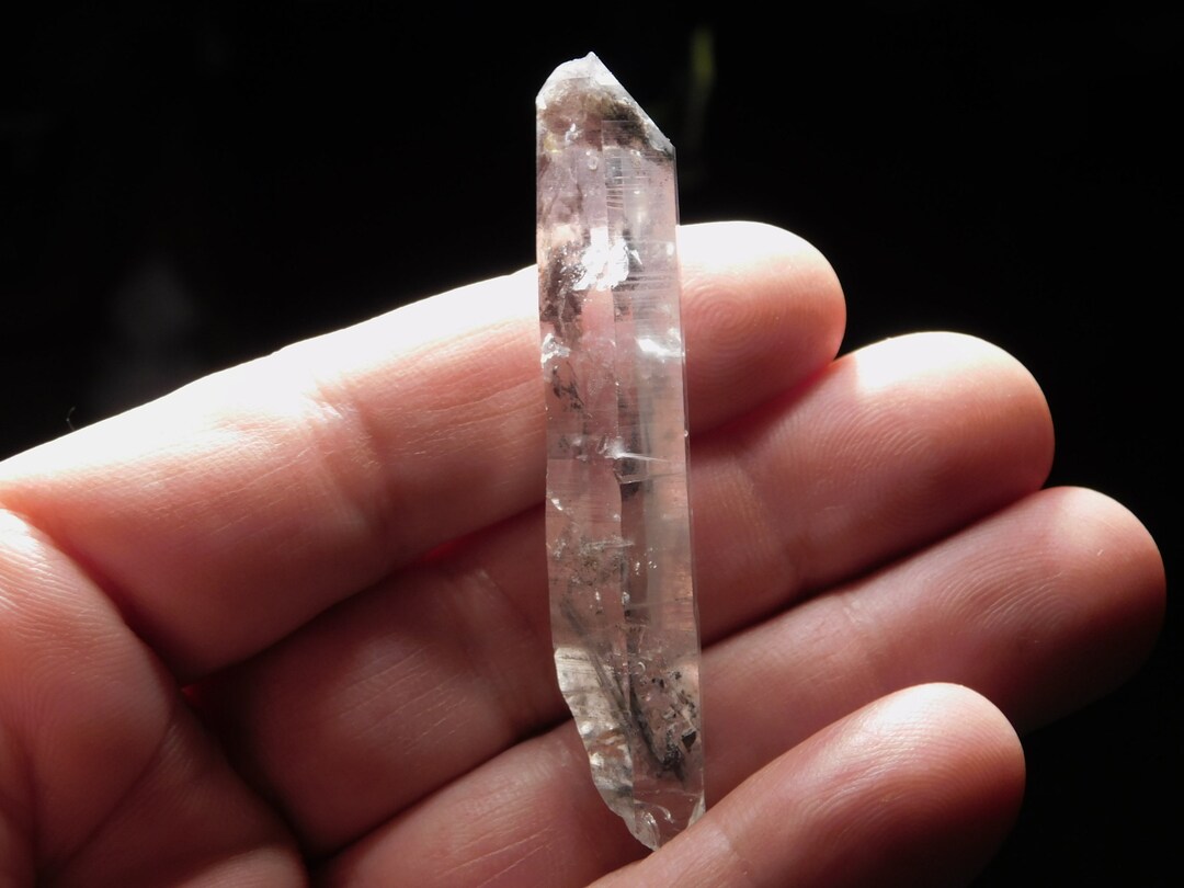 Translucent Black Phantom TIBETAN Quartz Crystal 100% Natural From ...