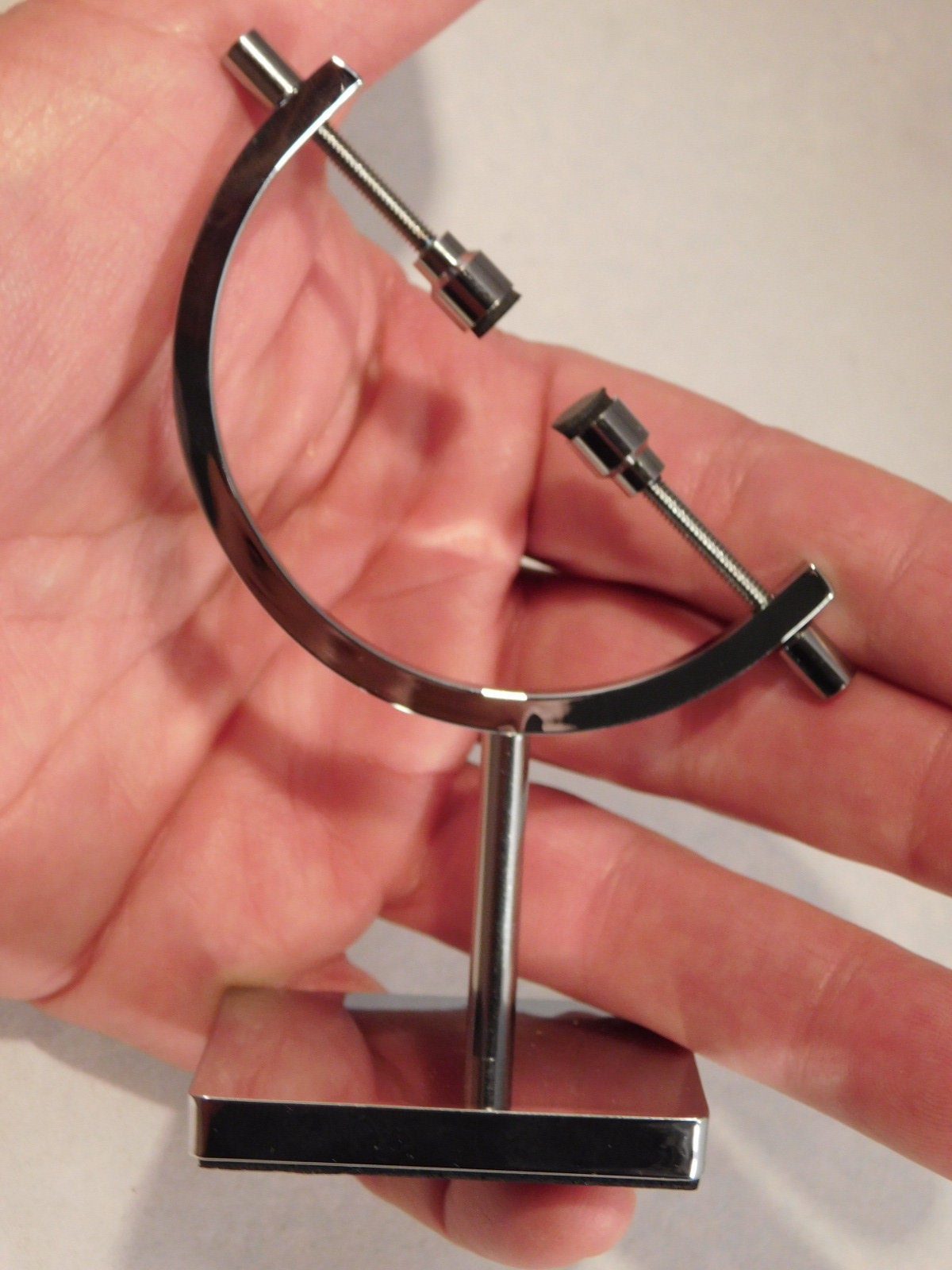 CALIPER Display Stand SMALL Sized Chrome - Etsy 日本