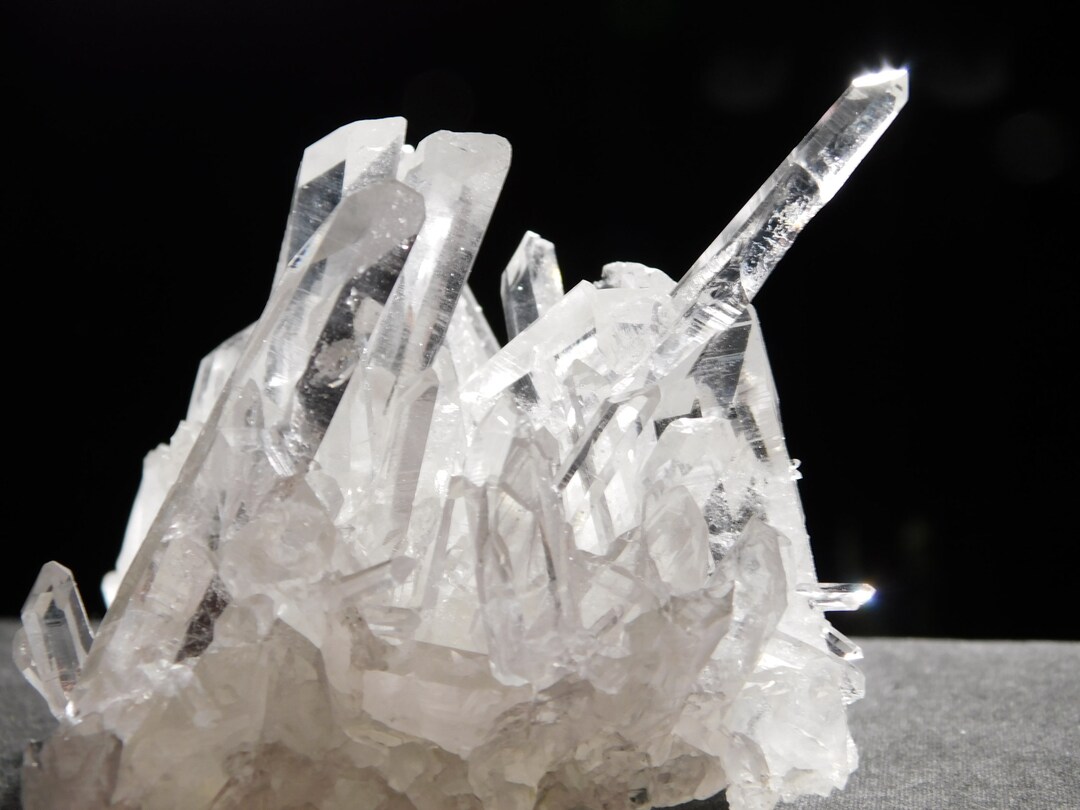 VERY TRANSLUCENT Quartz Crystal Cluster Collier Creek Arkansas 120gr - Etsy