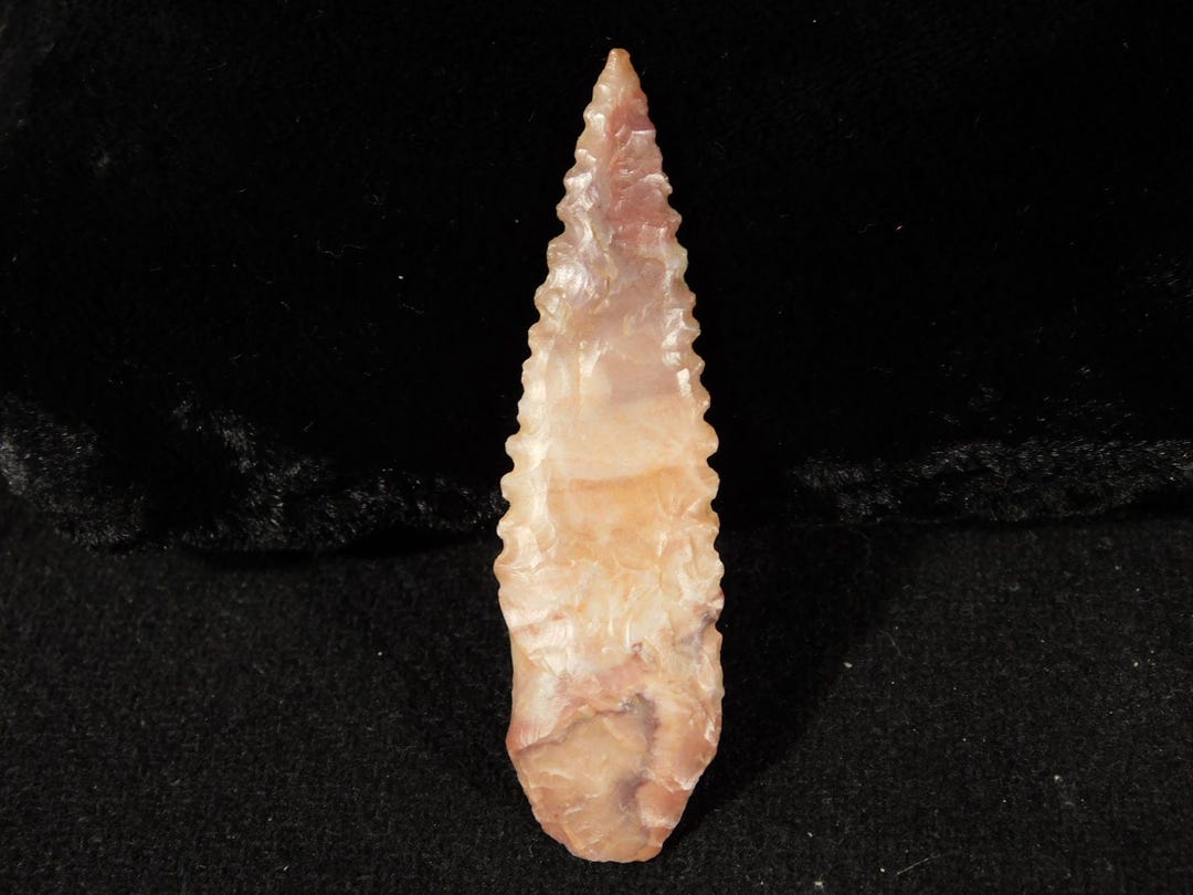 Ancient SERRATED Lanceolate Form Arrowhead or Flint Artifact Niger 4.06 - Etsy