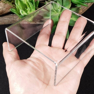 Display Stand Riser Type Clear Lucite Medium Size Short - Etsy