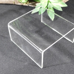 Display Stand Riser Type Clear Lucite Medium Size Short - Etsy