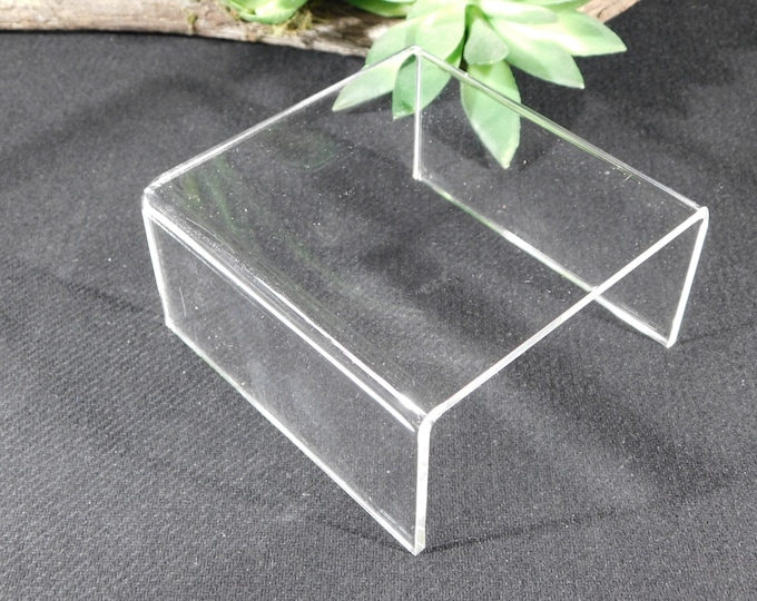 Display Stand Riser Type Clear Lucite Medium Size Short - Etsy