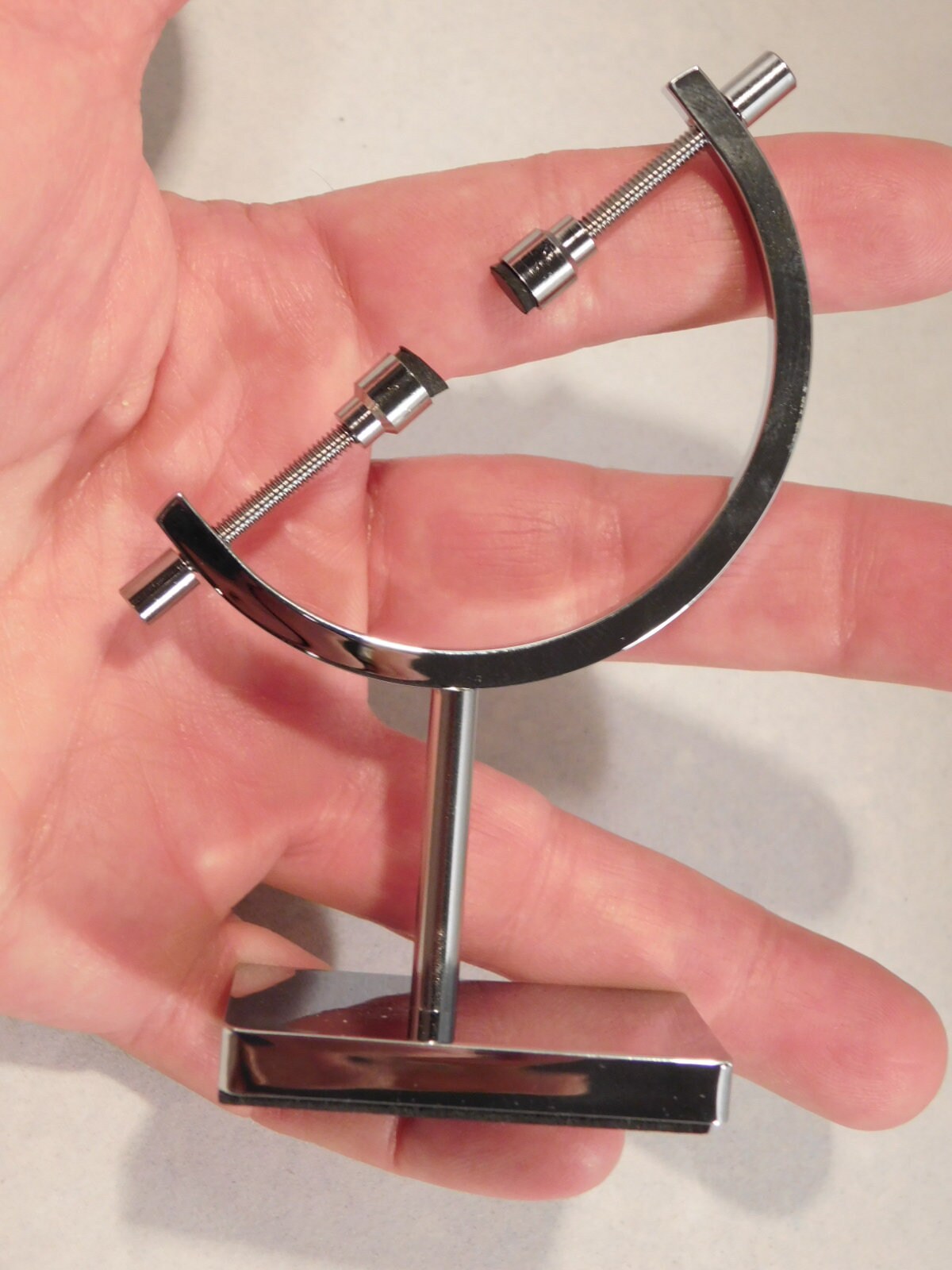 CALIPER Display Stand SMALL Sized Chrome - Etsy 日本