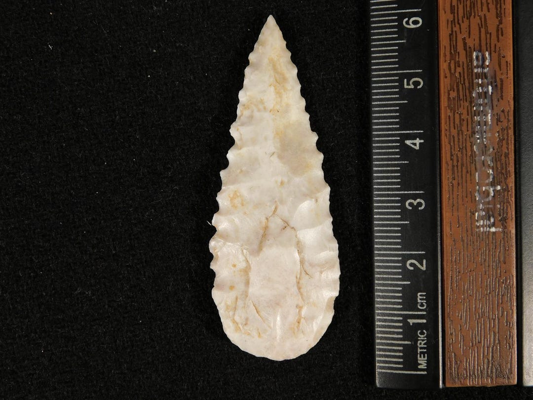 Ancient SERRATED Lanceolate Form Arrowhead or Flint Artifact Niger 3.26 - Etsy