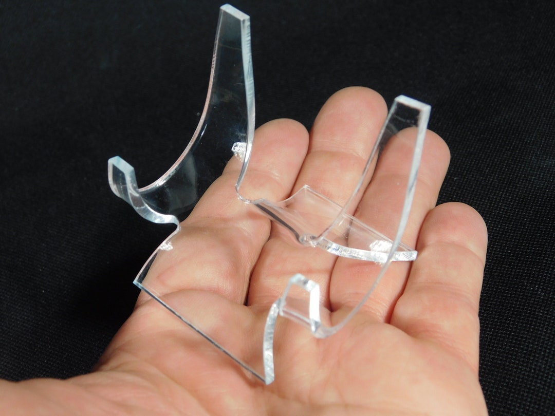 Easel Display Stand Small Size Clear Lucite - Etsy