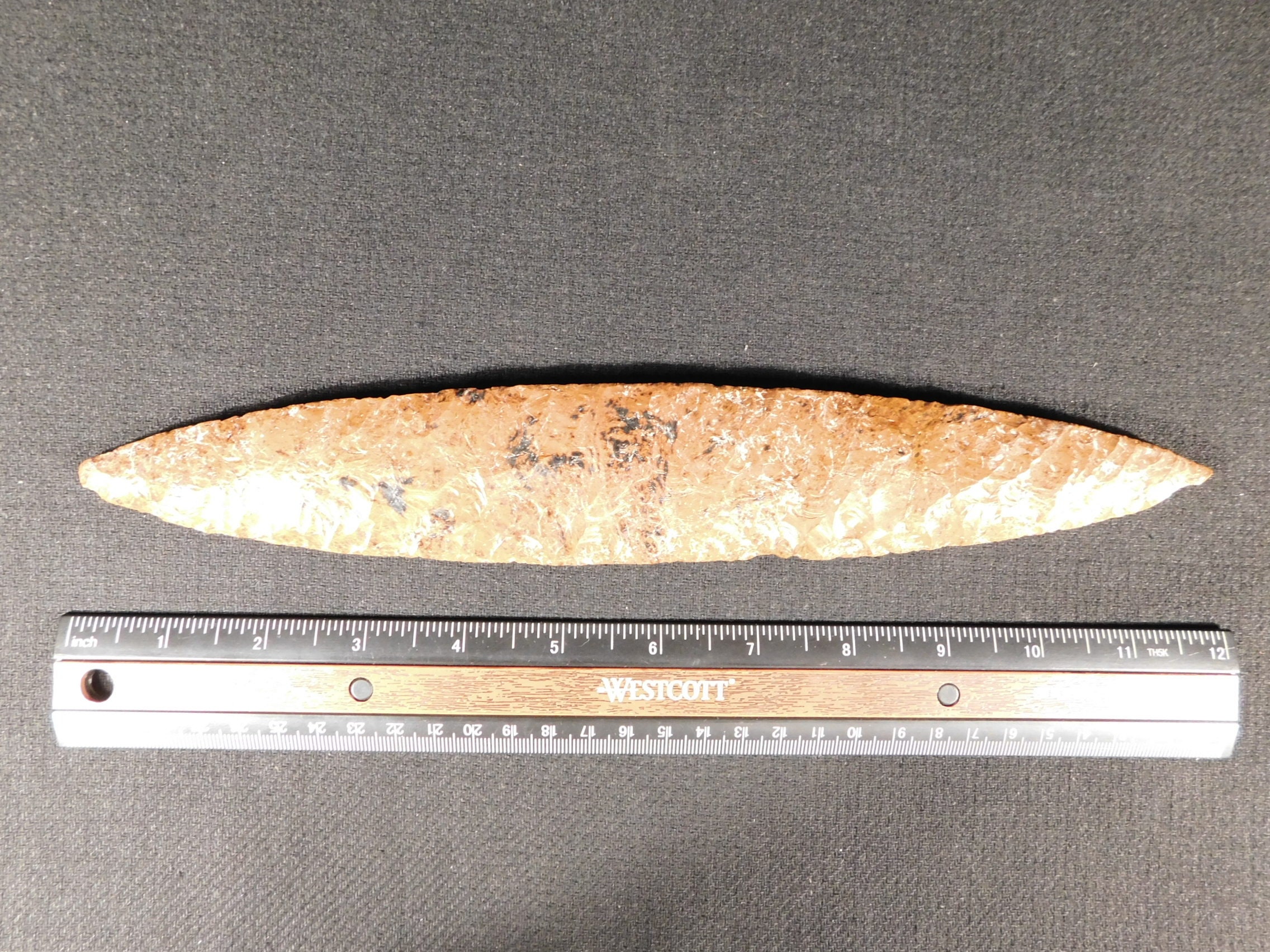 Huge! Ancient COLIMA Mahogany Obsidian Blade Knife or Spear Mexico 172 ...