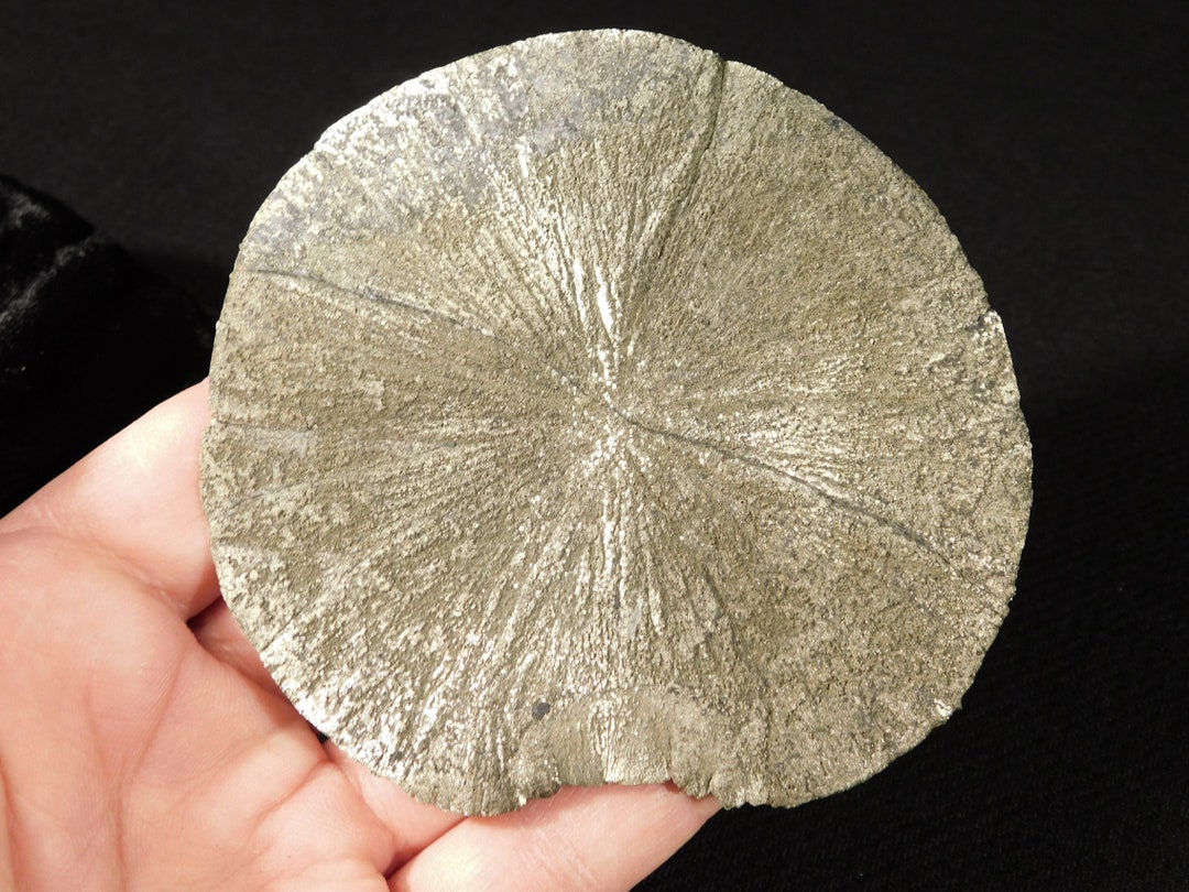 Big Pyrite Crystal SUN or Pyrite Crystal DISC 100% Natural From ...