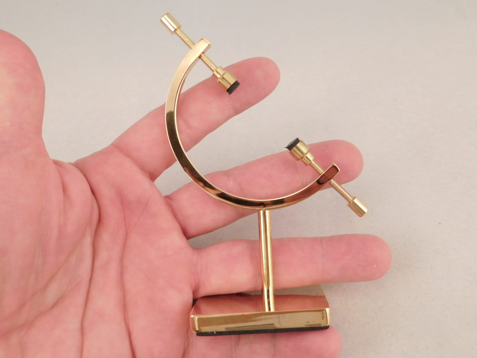 CALIPER Display Stand SMALL Size Brass/gold Color - Etsy