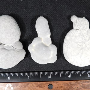 Lot of THREE! Repaired Fairy Stones From Quebec Canada 96.2gr - Etsy