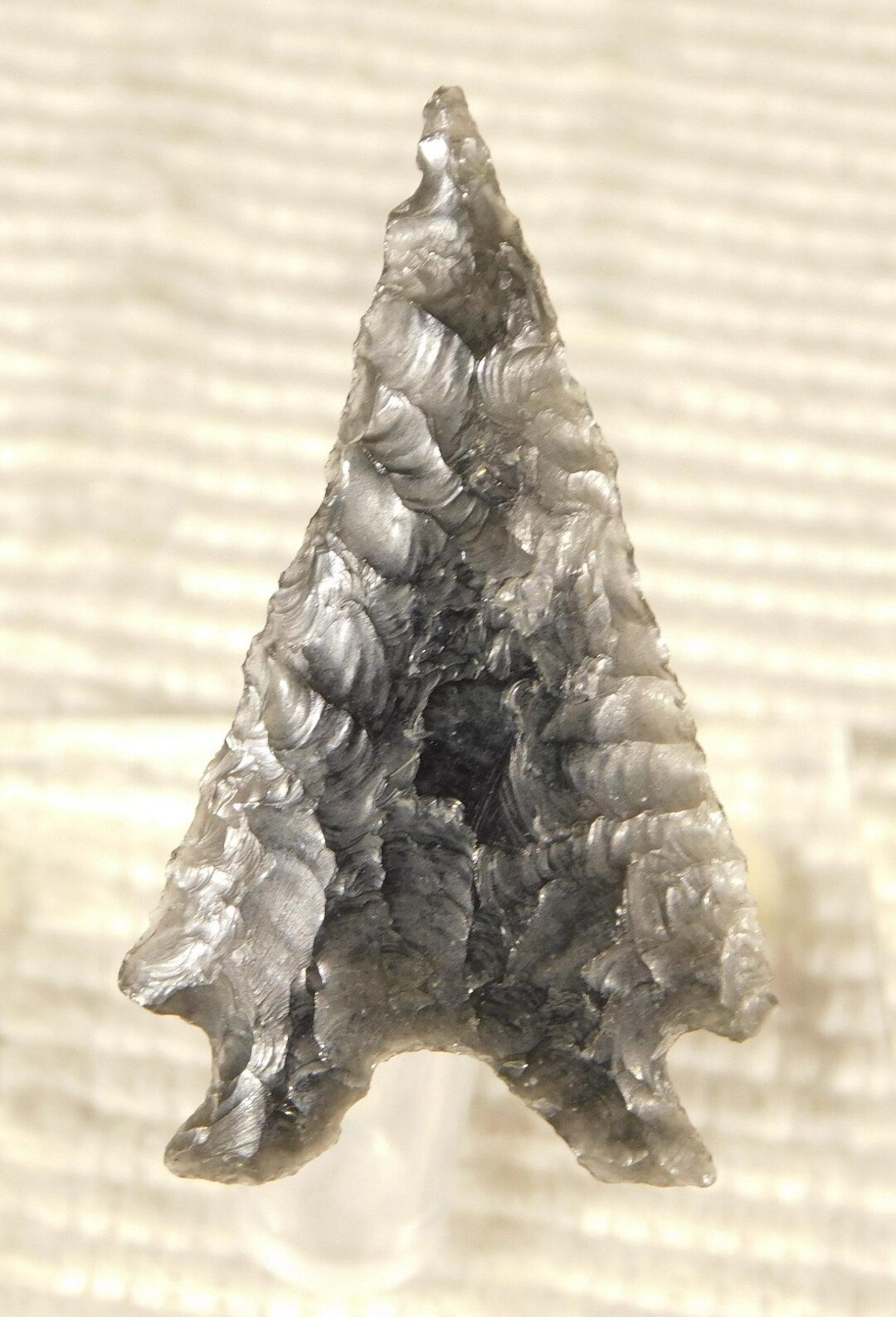 Ancient Semi Translucent Obsidian Arrowhead or Atlatl Point Oregon 6.87 ...