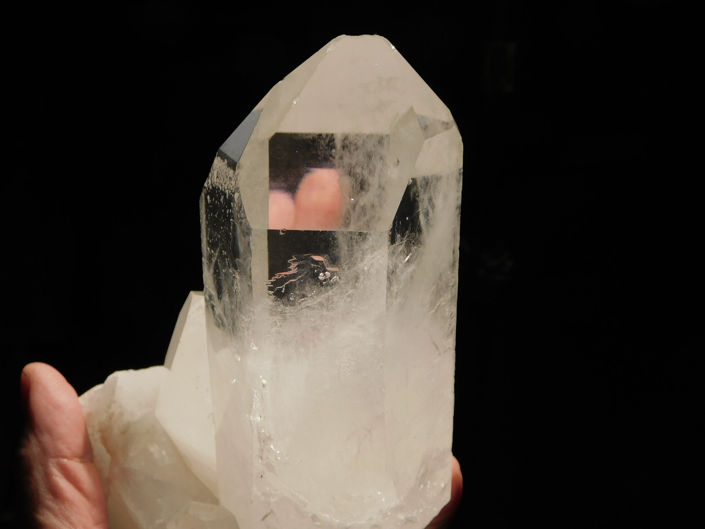 FOUR Points A HUGE Quartz Crystal Cluster From Brazil 1525gr - Etsy