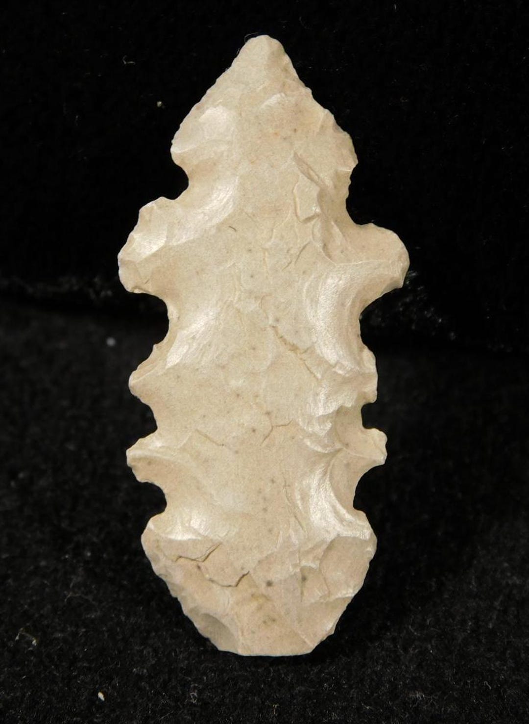 Ancient ECCENTRIC FACE? or PROFILE? Arrowhead or Flint Artifact Niger 9 ...