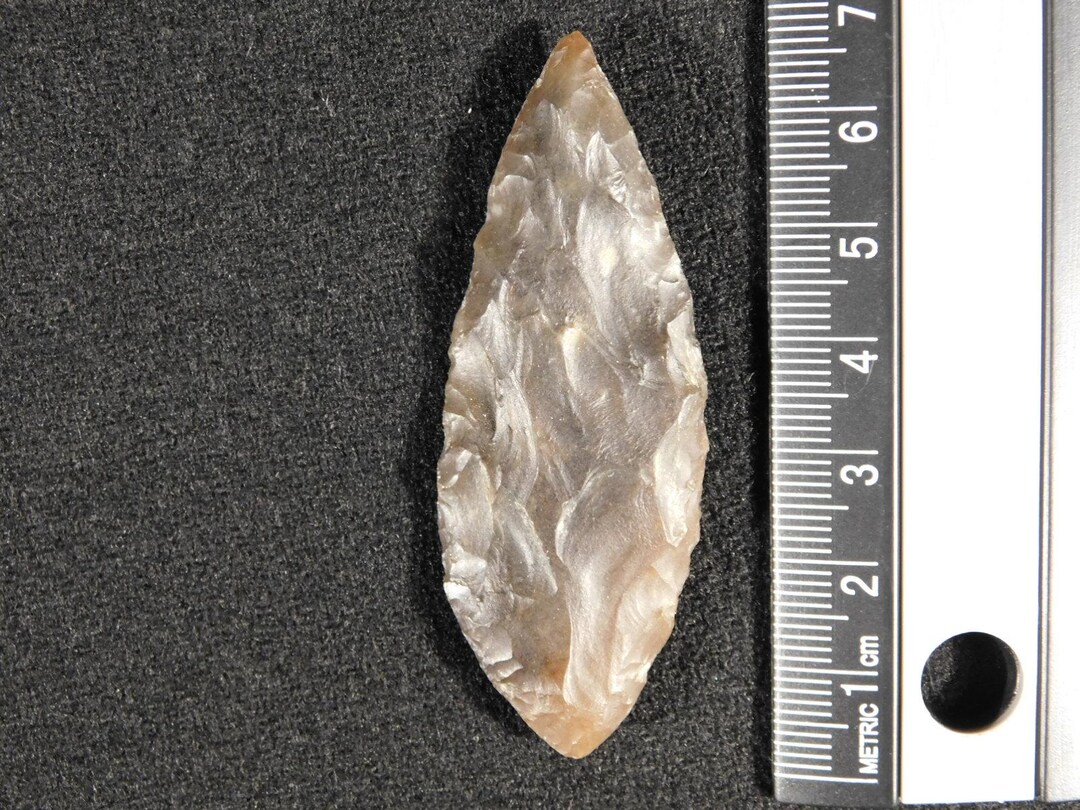 Ancient POINTED Base Lanceolate Form ARROWHEAD or Flint Artifact Niger ...