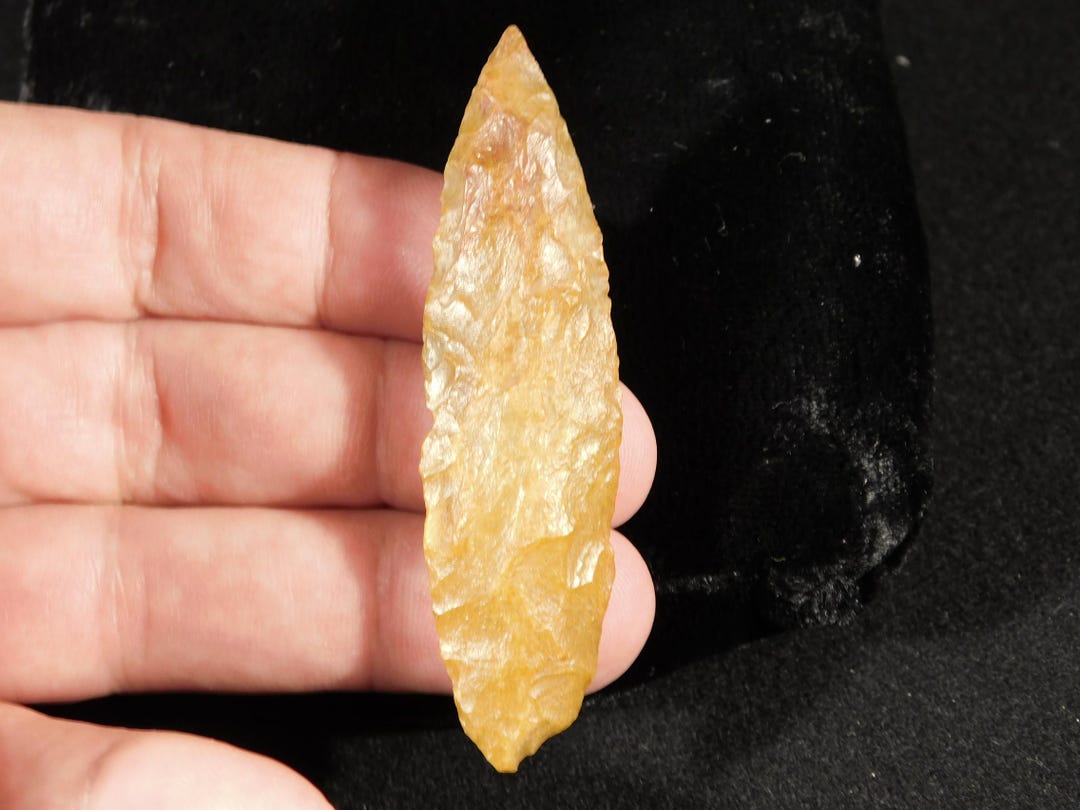 Larger Ancient LANCEOLATE Form Arrowhead or Flint Artifact Niger 2.02 - Etsy