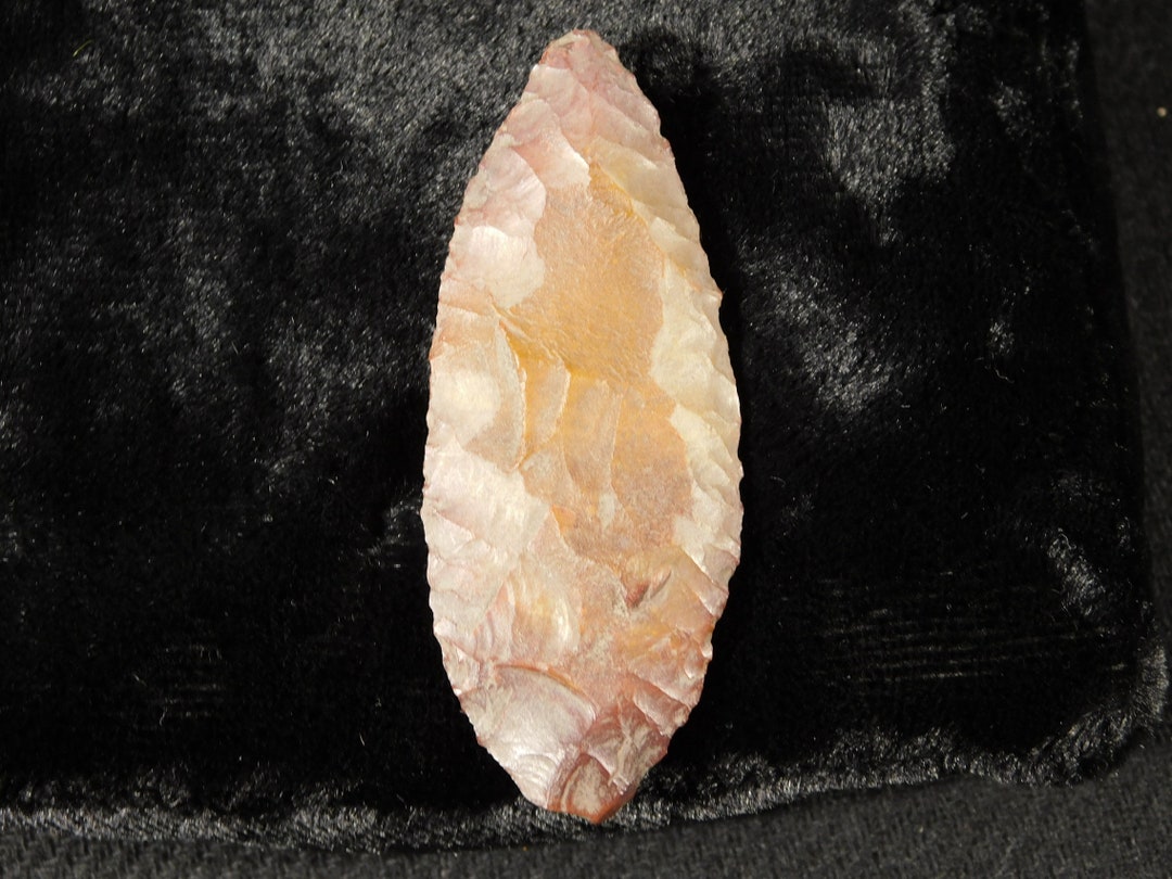 Ancient Bi-point Atlatl Point Knife Blade or Spear Goose Lake ...