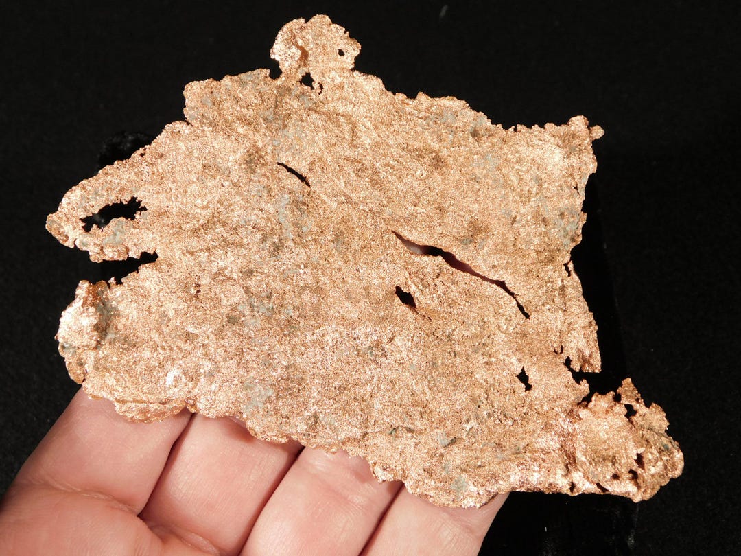 BIG! COPPER Nugget or Native Copper Float 100% Natural Michigan 71.0gr ...