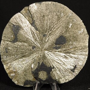 Big Pyrite SUN or Pyrite DISC Crystal 100% Natural From Illinois 180gr ...