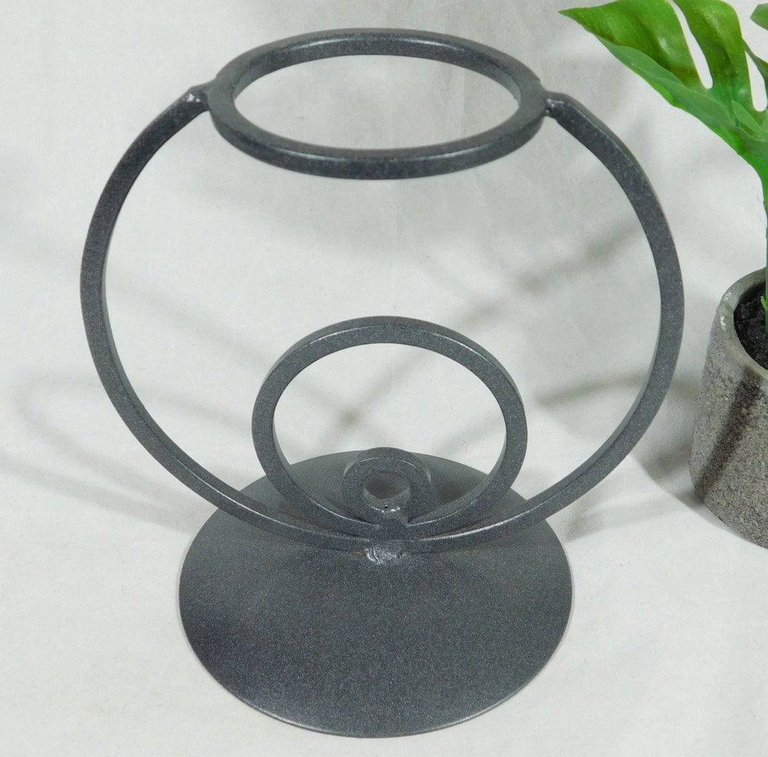 Sphere Display Stand Metal Modern Design Medium Size Dark Silver - Etsy