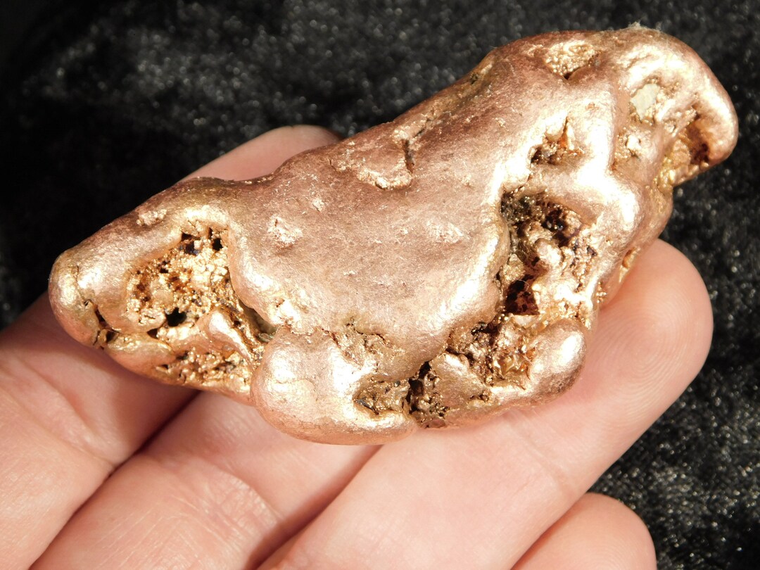 Big COPPER Nugget or Native Copper Float 100% Natural Michigan 154gr - Etsy