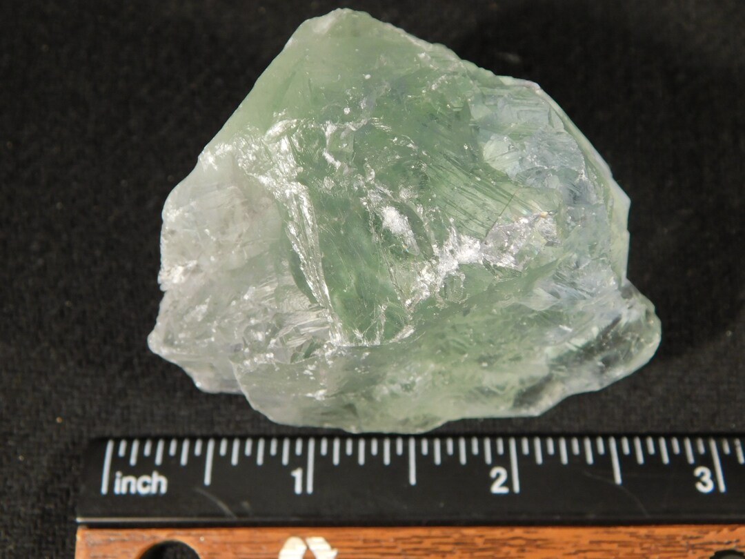 Fluorescent Light Green FLUORITE Crystal Cluster! China 161gr - Etsy