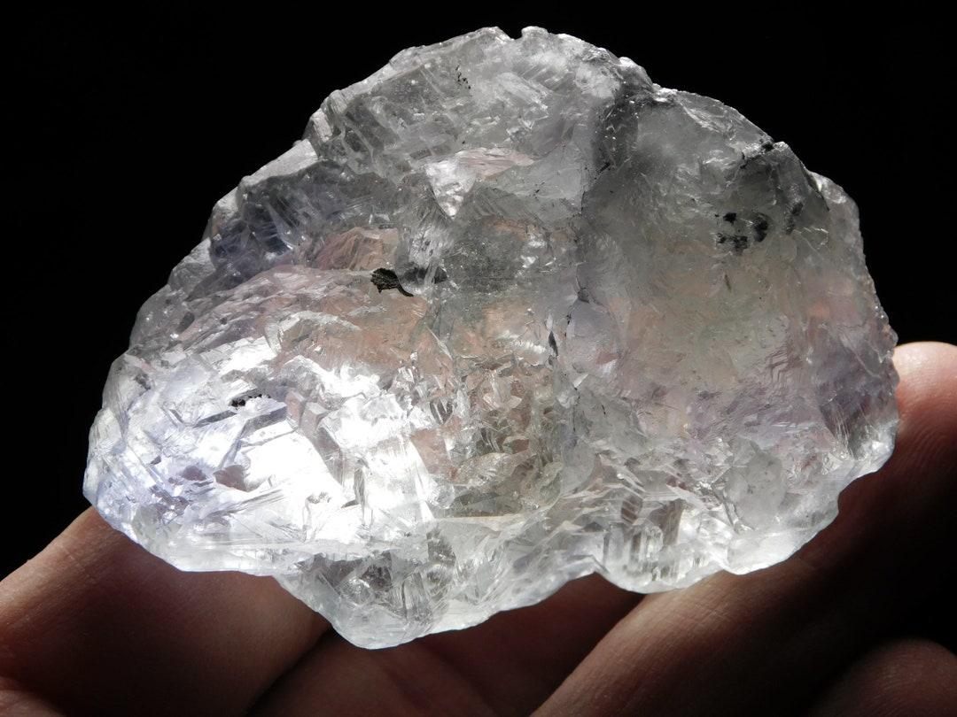 Wow! Very Translucent! Light Green ELESTIAL FLUORITE Crystal 156gr - Etsy