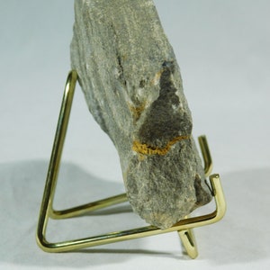 MINI Gold Color Display Stand for Small Plates, Fossils and More - Etsy