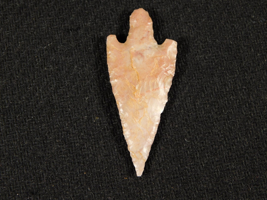 Ancient Extended BASE Basal Notched Form Arrowhead or Flint Artifact ...