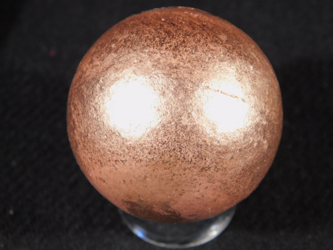 Larger! Super Heavy Pure COPPER Sphere From Michigan 292gr - Etsy