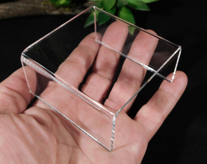 Display Stand Riser Type Clear Lucite Medium Size Short - Etsy