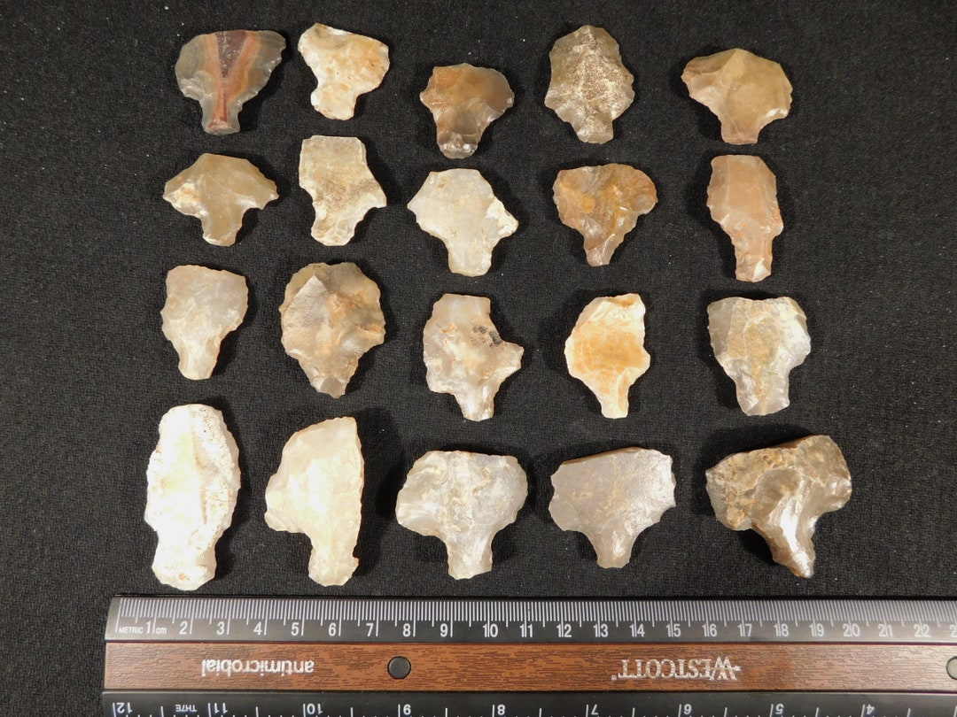 Big Lot of TWENTY Early Man Aterian Artifacts From Algeria - Etsy