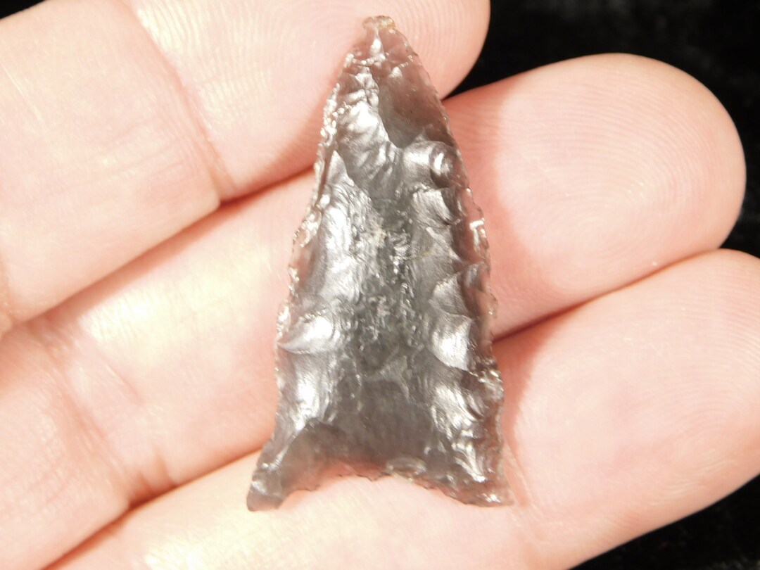 Ancient Semi Translucent Obsidian Arrowhead Southern Oregon 3.81 - Etsy