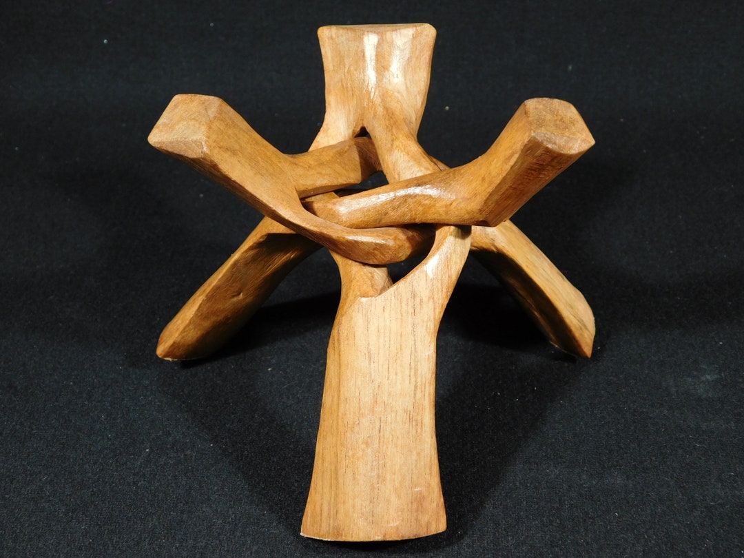 Sphere Stand Solid Wood Folding Handmade Medium Sized - Etsy