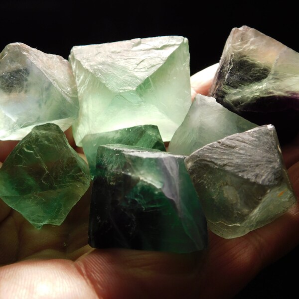 Fluorite Octahedron - Etsy