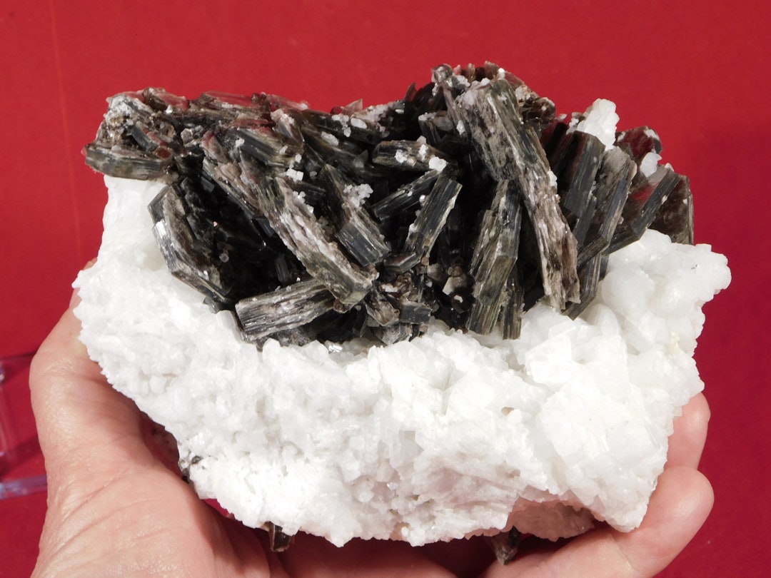 HUGE! MICA / Muscovite Crystal Cluster on a Cleavelandite Matrix ...