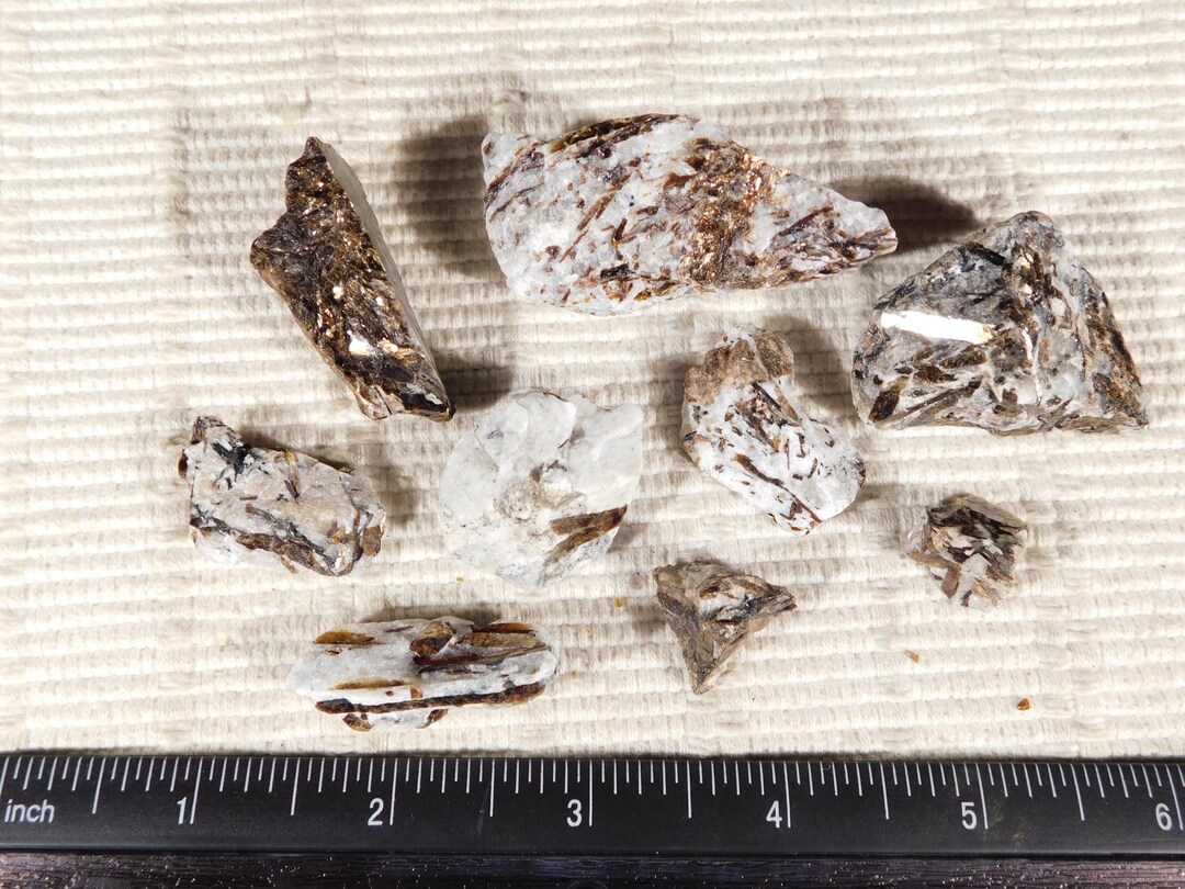 BIG LOT of Astrophyllite Crystal Clusters 100% Natural Russia 99.4gr - Etsy