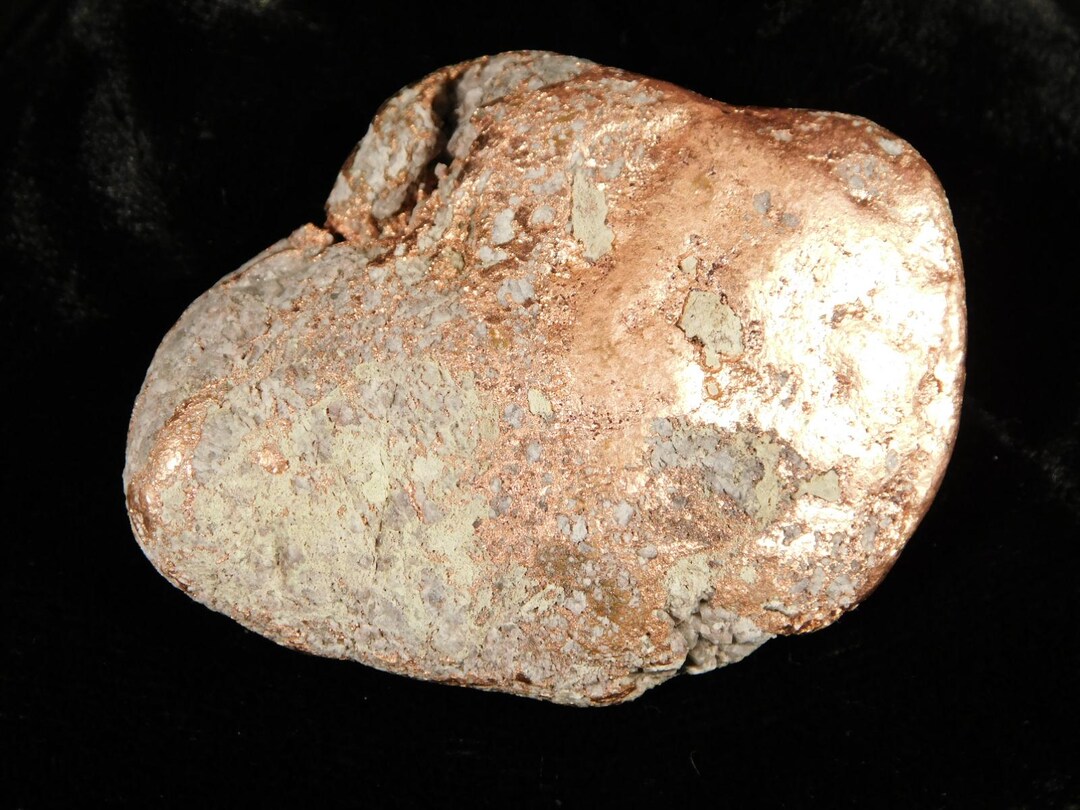 Heavy Solid COPPER Nugget or Native Copper Float 100% Natural Michigan ...