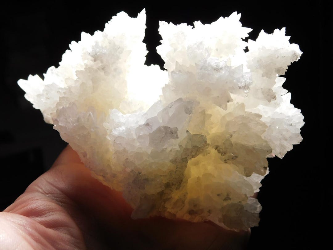 Big! CAVE Aragonite STALACTITE Crystal Cluster! 100% Natural 412gr - Etsy